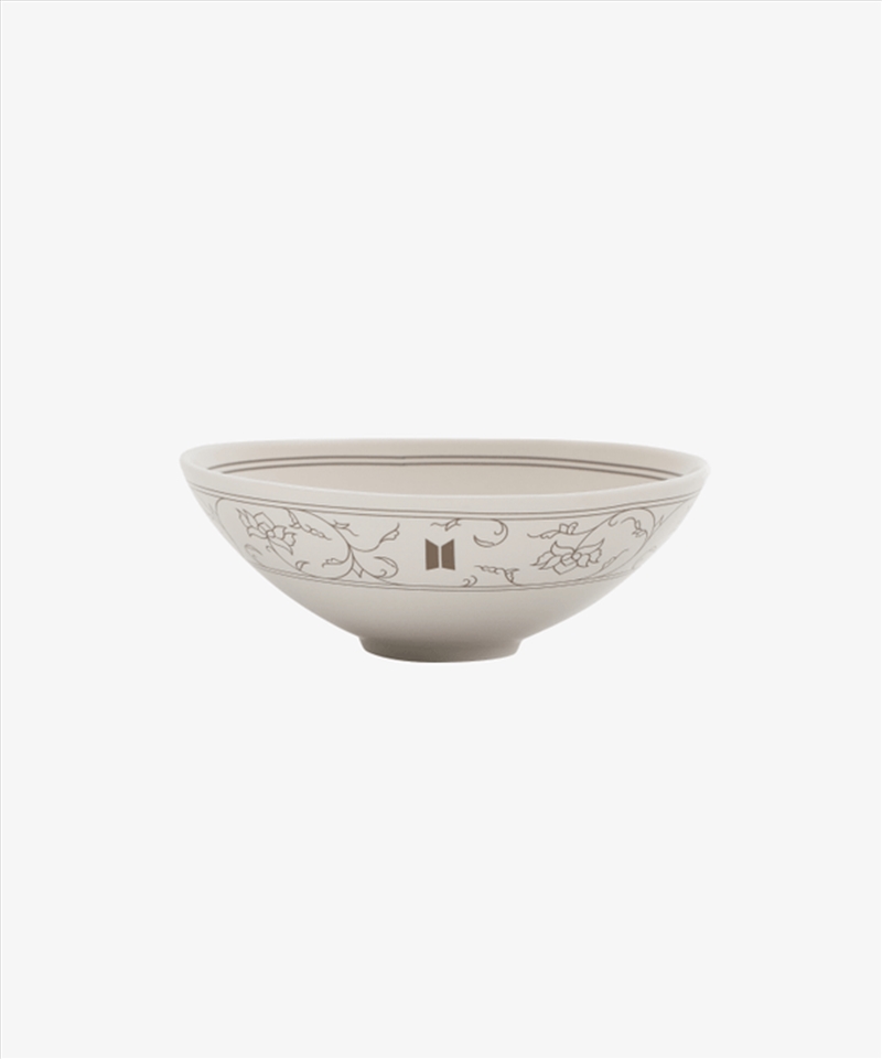 Buy Bts - Dalmajung Bts X Mu:Ds OfficialMd White Porcelain Bowl With ...