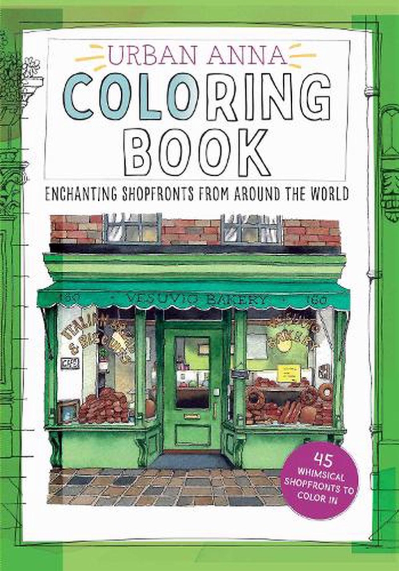 Buy Urban Anna Coloring Book Online | Sanity