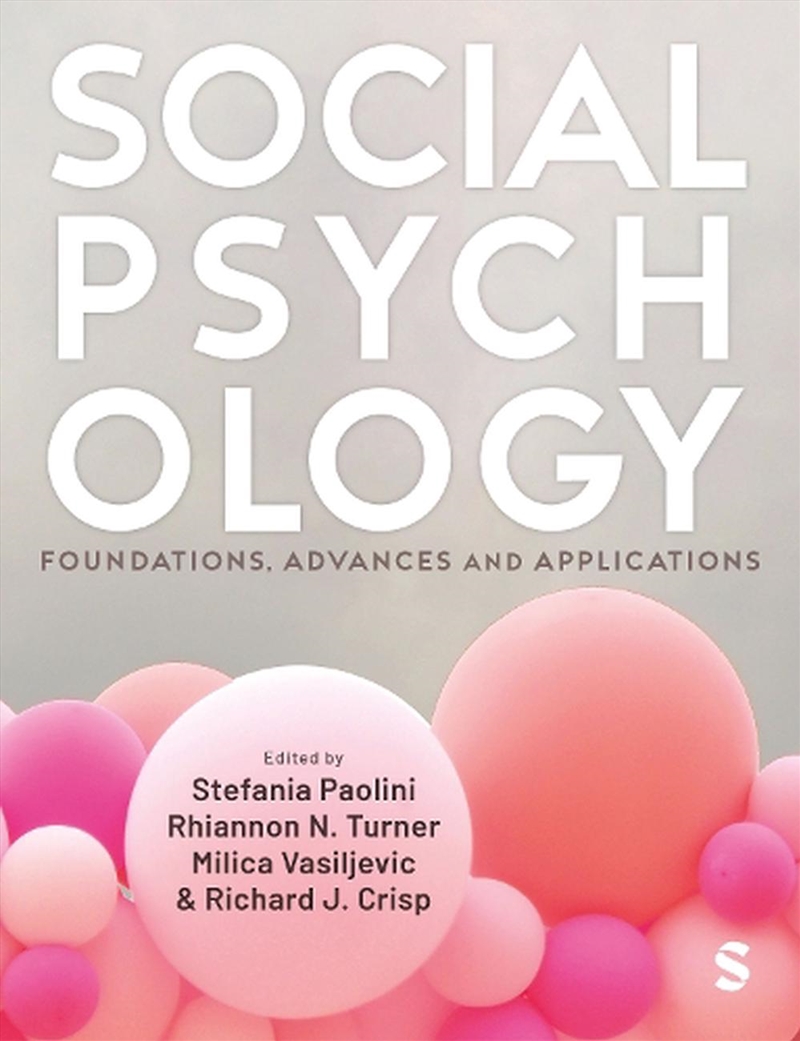 Stefania Paolini - Social Psychology - 9781526428134 | Sanity