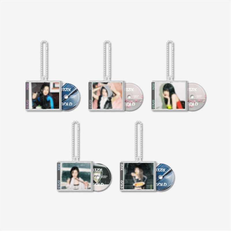 Buy Itzy - Gold Pop Up Official MD Mini cd Keyring Lia Online | Sanity