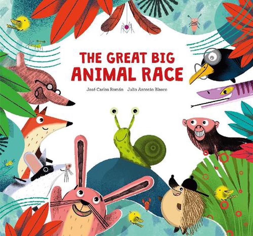 Jos Carlos Romn - The Great Big Animal Race - 9788410074224 | Sanity