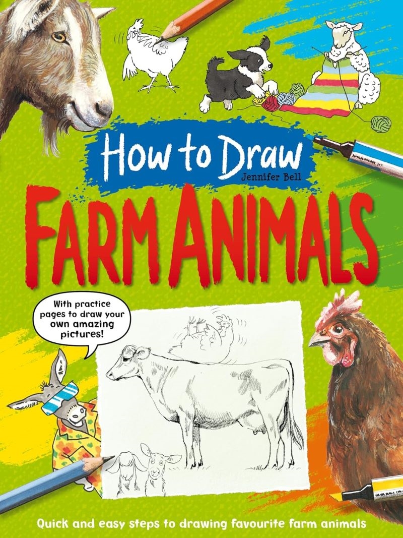 Buy How To Draw - Farm Animals Online | Sanity