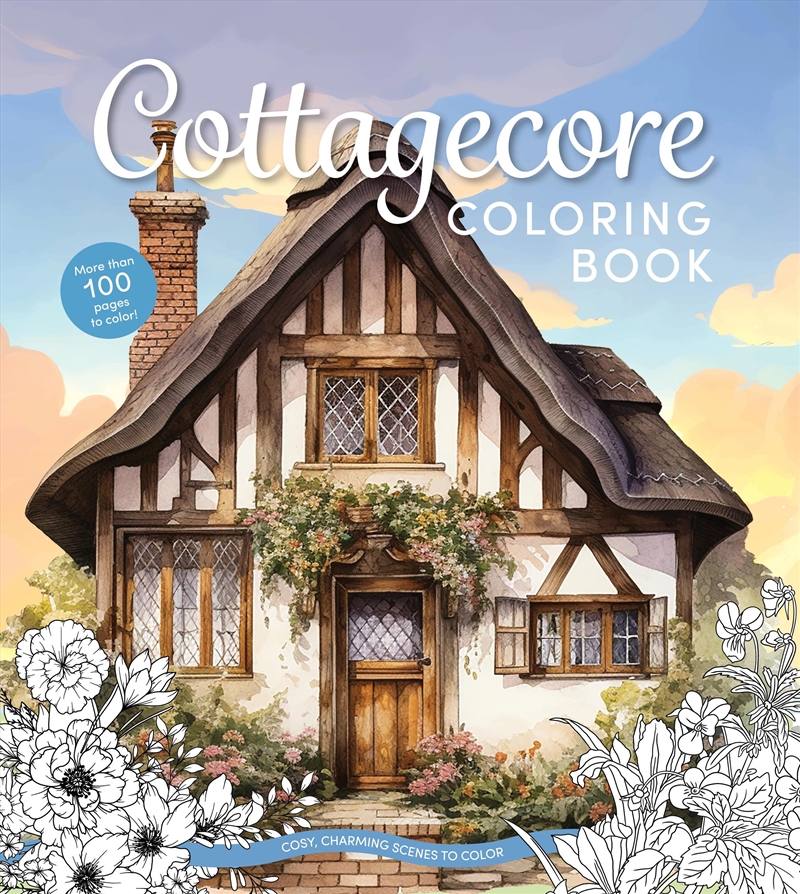 Buy Cottagecore Coloring Book Online | Sanity