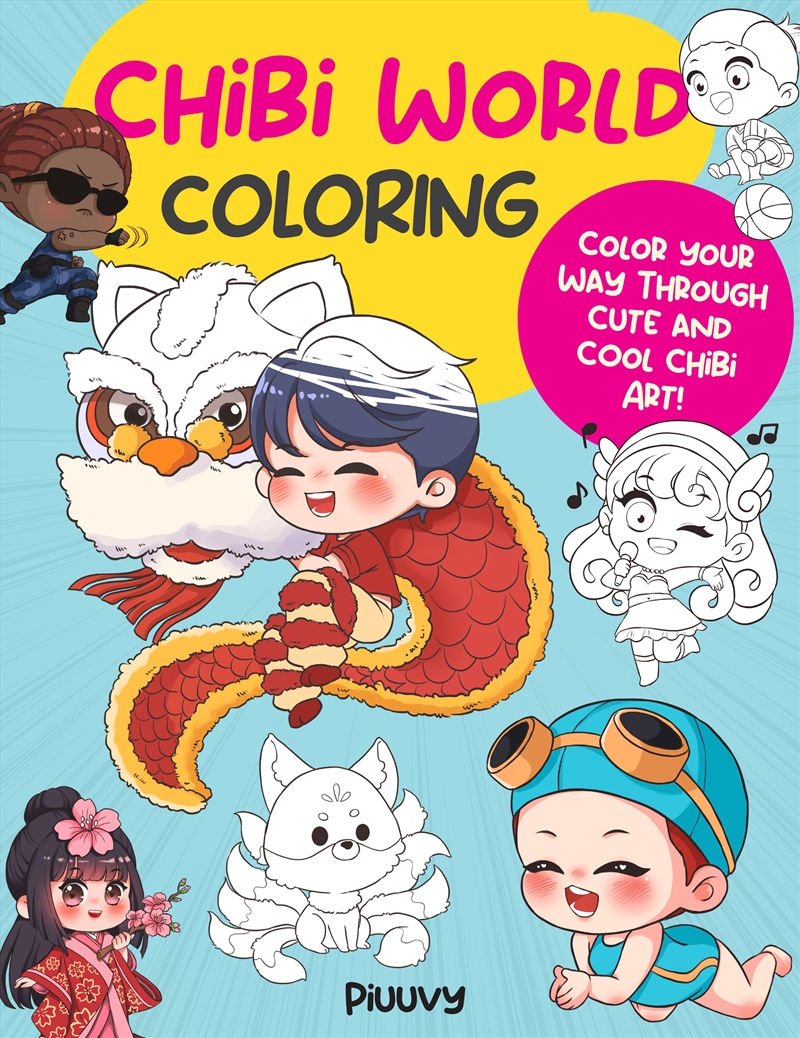 Buy Chibi World Coloring Online | Sanity
