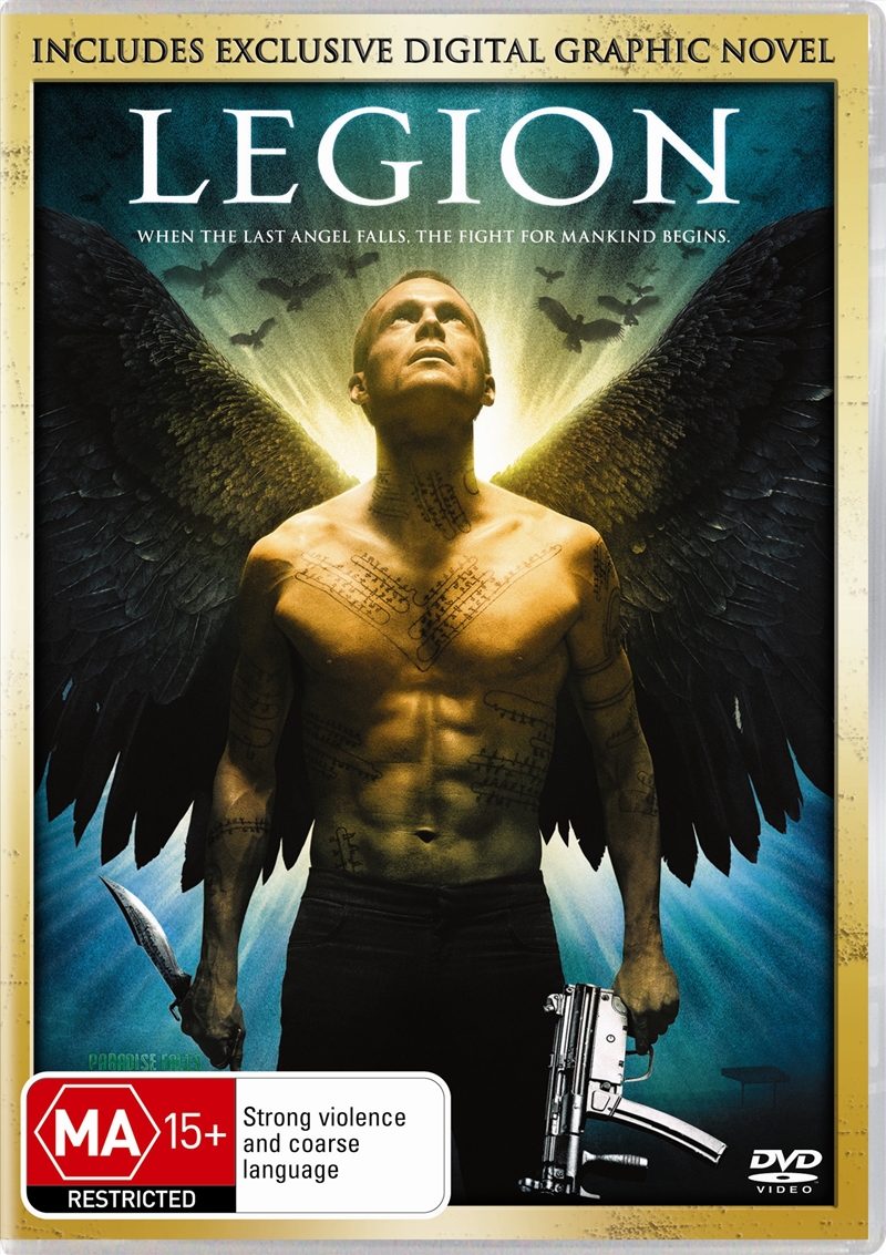 Buy Legion; Limited Edition Bonus Graphic Novel DVD Online | Sanity