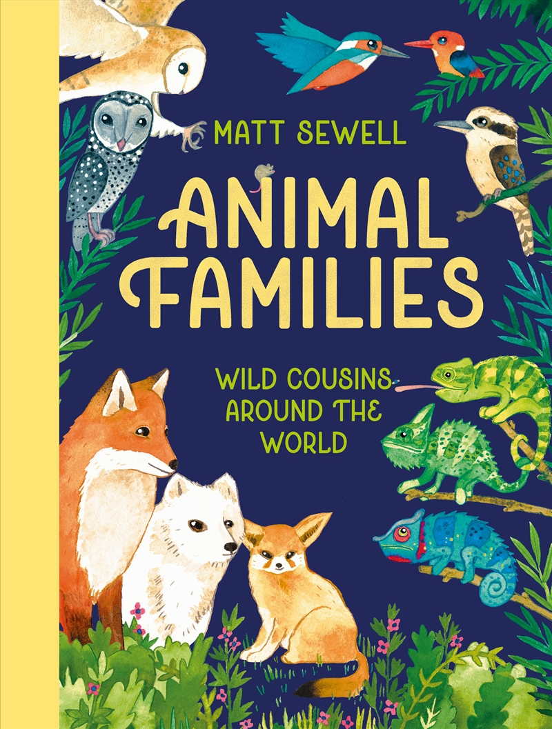 Buy Animal Families - Wild cousins around the world Online | Sanity