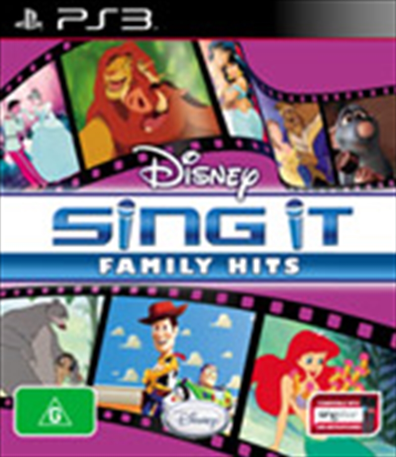 Buy Disney Sing It; Family Hits (Game Only) Online | Sanity