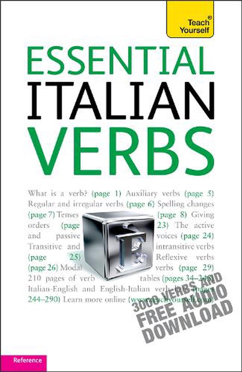 Buy Essential Italian Verbs: Teach Online | Sanity