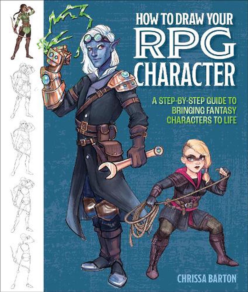 Buy How to Draw Your RPG Character: A Step-by-Step Guide to Bringing ...