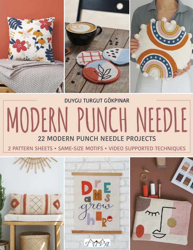 Buy Modern Punch Needle: 22 Modern Punch Needle Projects Online | Sanity