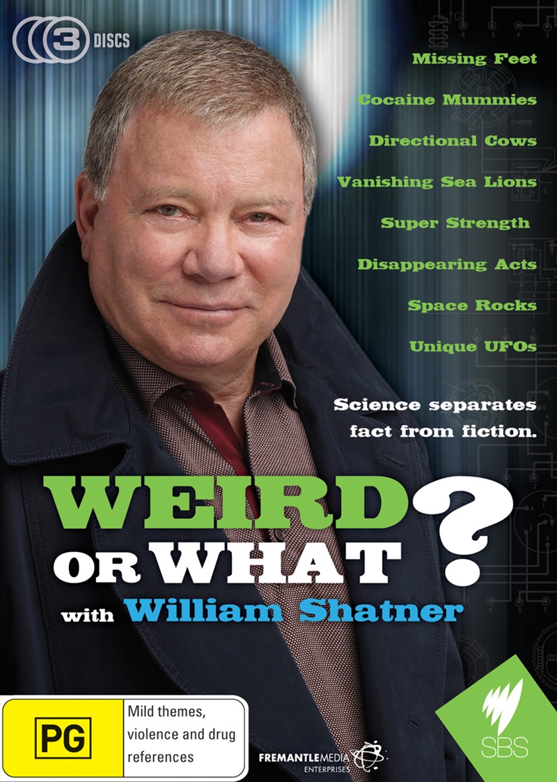 Buy Weird Or What With William Shatner DVD Online | Sanity