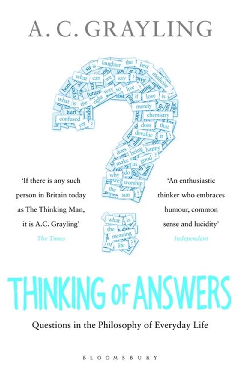 Buy Thinking Of Answers: Questions In The Philosophy Of Everyday Life ...
