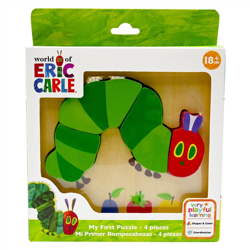 Buy The Very Hungry Caterpillar My First Puzzle - 4 Pieces Online | Sanity