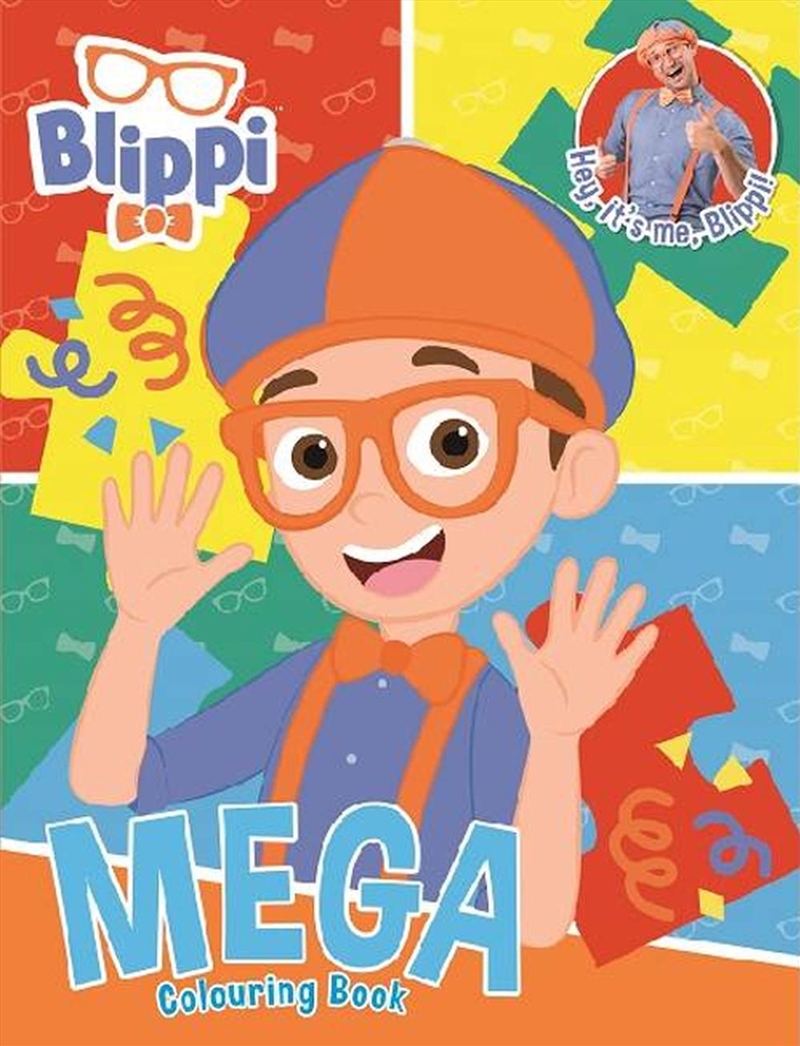 Buy Blippi - Mega Colouring Book Online | Sanity