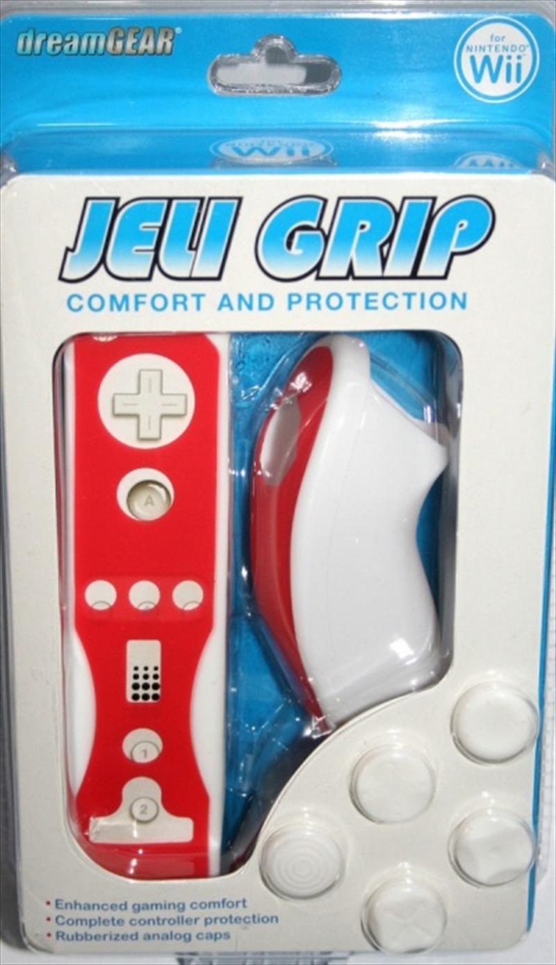 Buy Dreamgear NWI Jeli Grip With Cap on Wii | Sanity