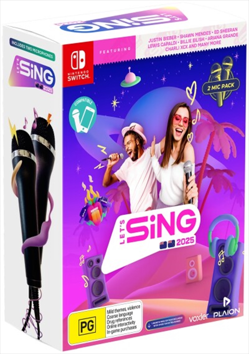 Buy Lets Sing 2025 2 Mic Bundle Online | Sanity