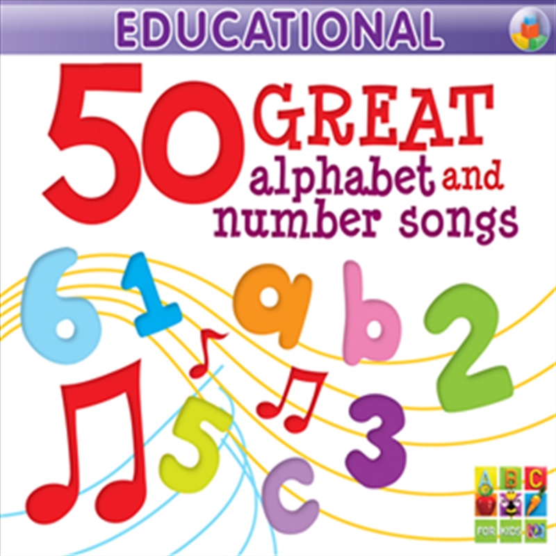 Buy 50 Great Alphabet And Number Songs Online | Sanity