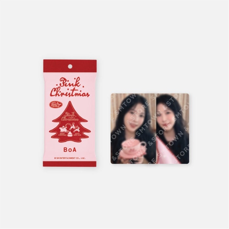 Buy Boa - 2024 Pink Christmas Photo Card Random Pack Online | Sanity