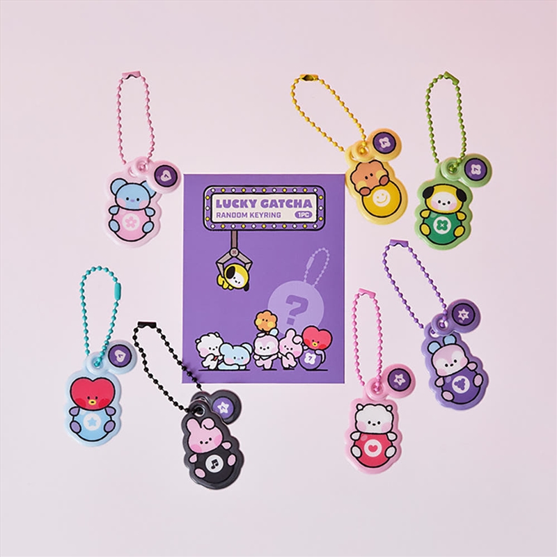 Buy Bt21 - Minini Lucky Gatcha Pvc Random Keyring Online | Sanity