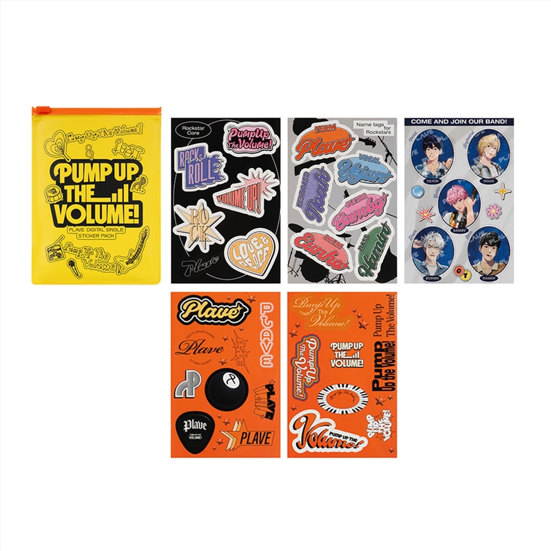 Buy Plave - 1st Fancon Encore Official Md Putv Sticker Pack Online | Sanity