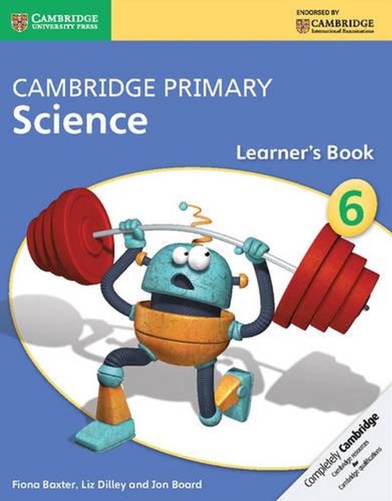 Buy Cambridge Primary Science Stage 6 Learner's Book 6 Online | Sanity