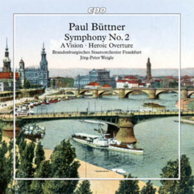 Buy Paul Buttner: Symphony No. 2 / A Vision / Heroic Overture Online ...