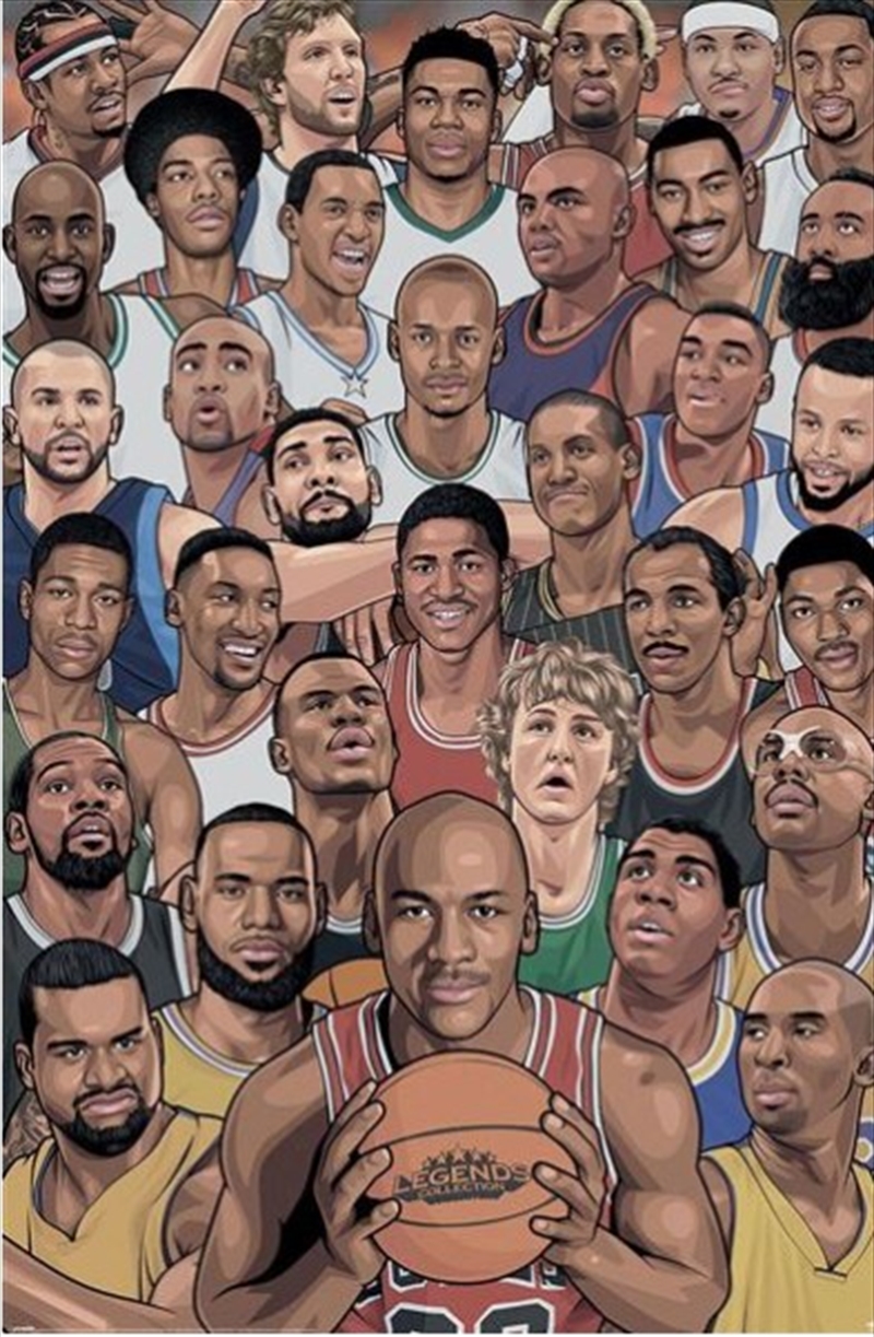 Buy Legends - Basketball Greatest - Reg Poster Online | Sanity