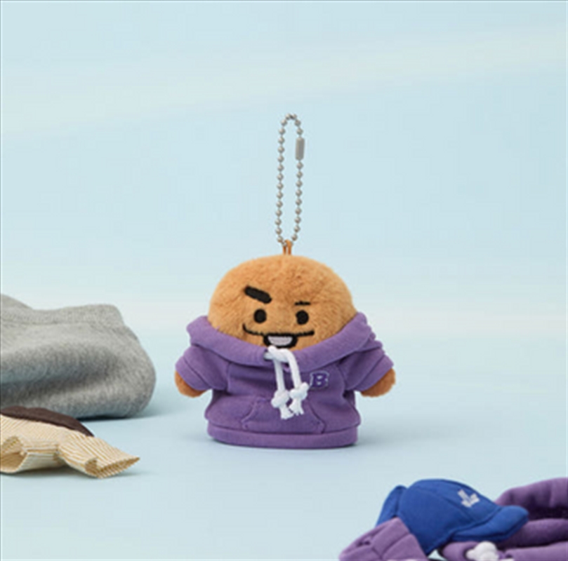Buy Bt21 - Petit Closet Plush Doll Keyring Shooky Online | Sanity