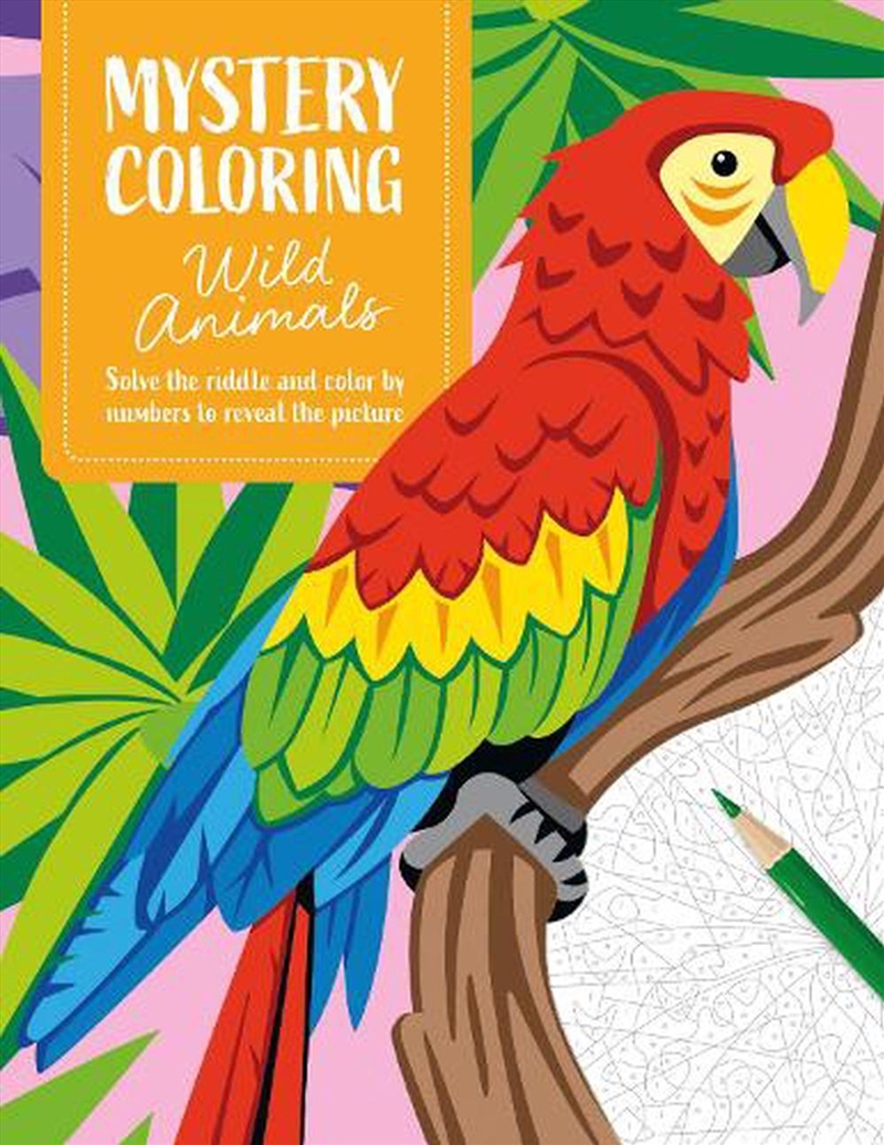 Buy Mystery Coloring Wild Animals Online | Sanity
