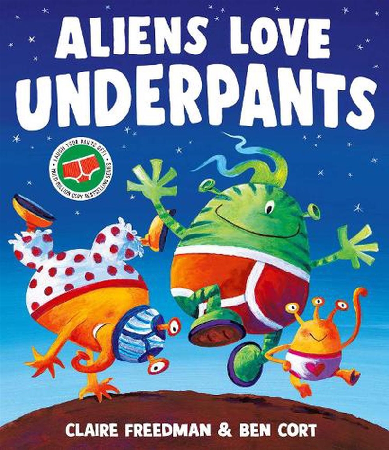 Buy Aliens Love Underpants! Online | Sanity
