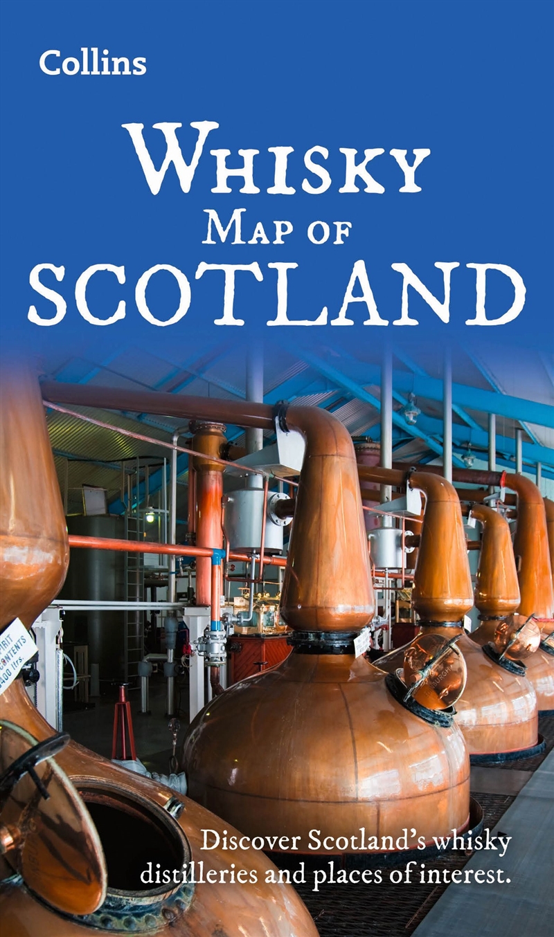 Buy Collins Pictorial Maps - Whisky Map Of Scotland Online | Sanity