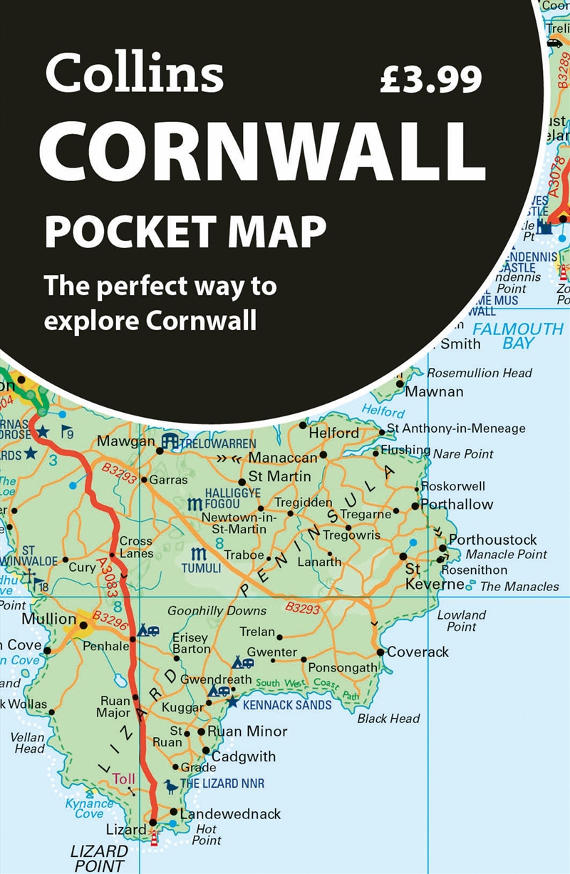 Buy Cornwall Pocket Map Online | Sanity