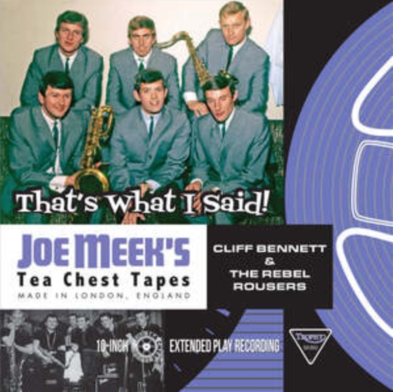 Buy That's What I Said! Joe Meek's Tea Chest Tapes Online | Sanity