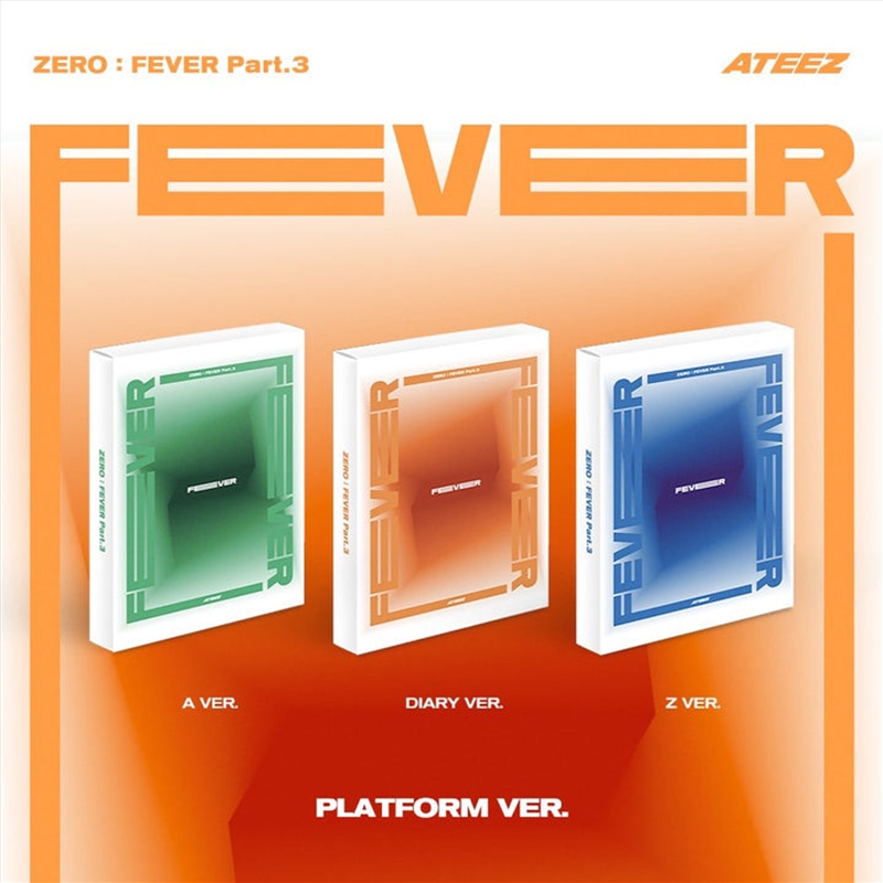 Buy Ateez - Zero : Fever Part.3 7th Mini Album Kq Shop Gift Platform ...