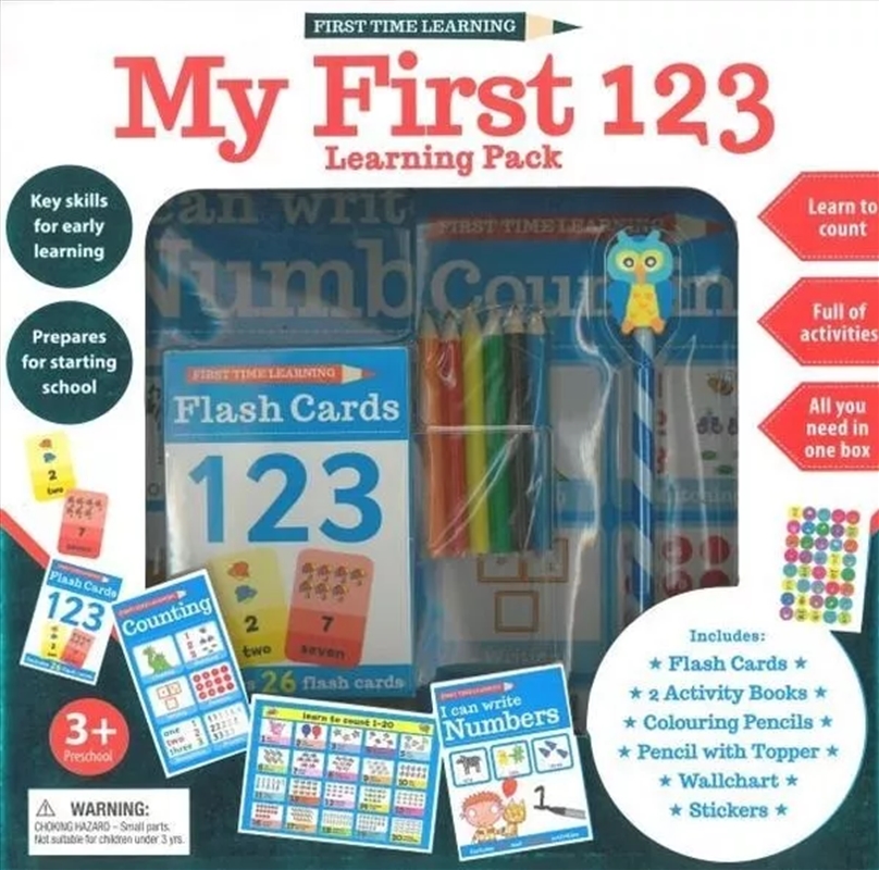 Buy First Time Learning My First 123 Learning Pack Online | Sanity