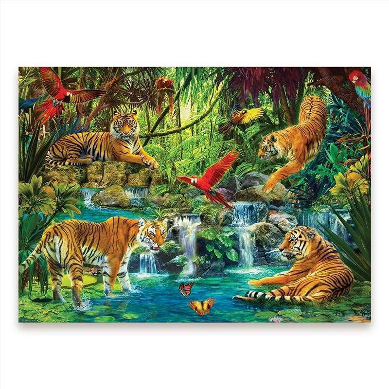 Buy Arrow Gold 1000Pce Puzzle Tigers In Rainforest Online | Sanity