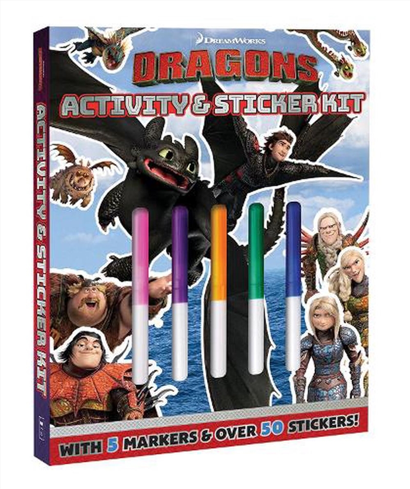 Buy Dragons: Activity And Sticker Kit (Dreamworks) Online | Sanity