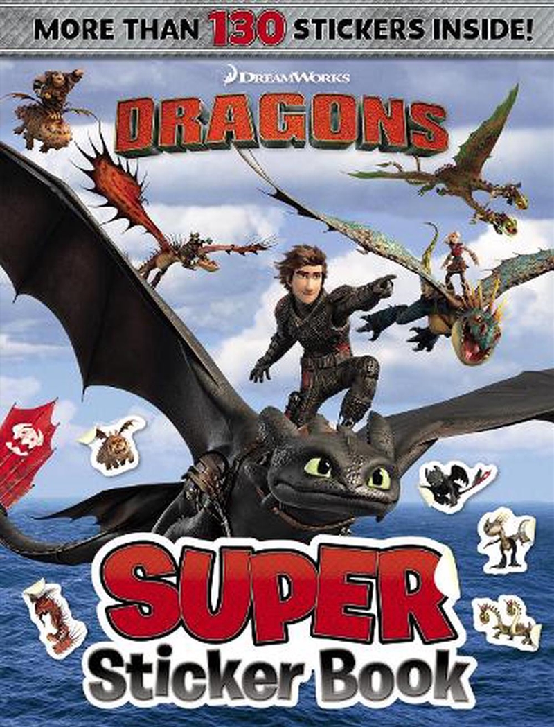 Buy Dragons: Super Sticker Book (Dreamworks) Online | Sanity