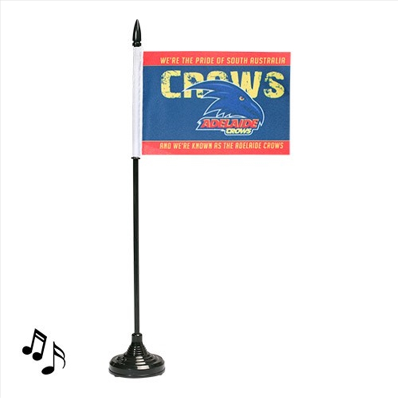 Buy AFL: Adelaide Crows - Musical Flag Online | Sanity