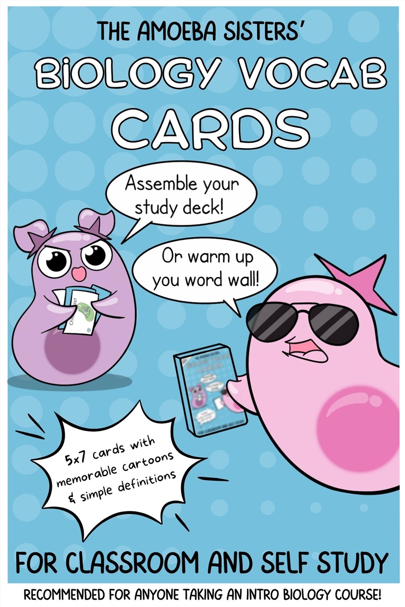 Sarina Peterson - The Amoeba Sisters Card Deck - 9781684813421 | Sanity