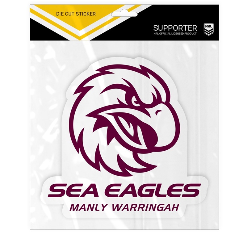 Buy NRL - Manly Sea Eagles Logo Sticker Online | Sanity