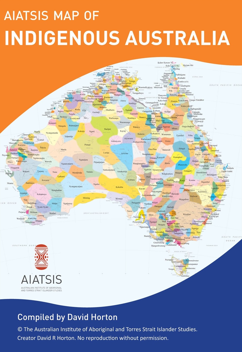 Buy A0 fold AIATSIS map Indigenous Australia Online | Sanity