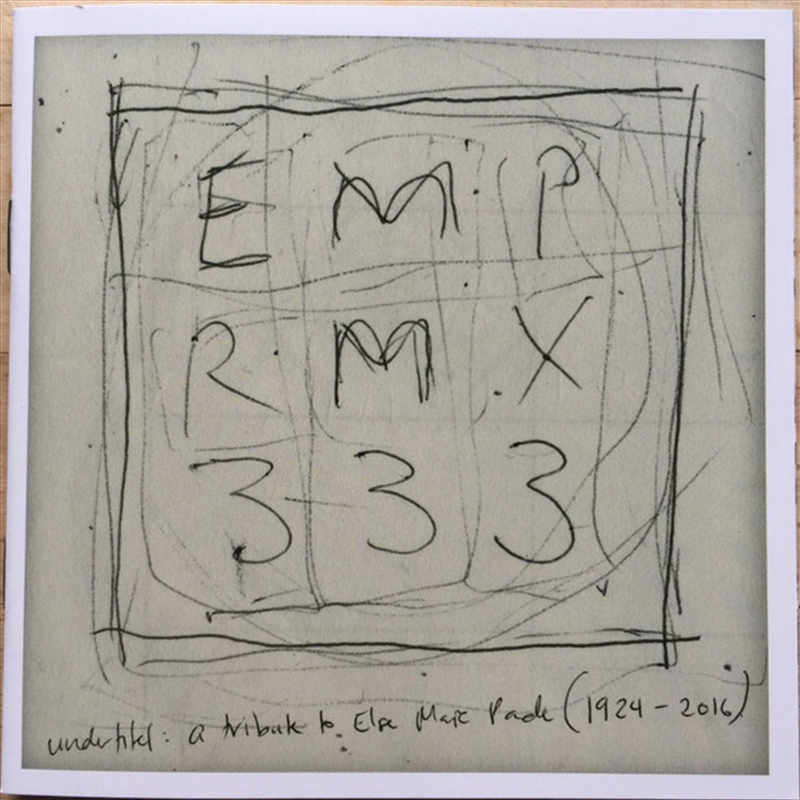 Buy Emp Rmx 333: A Tribute To Else Marie Pade Online | Sanity