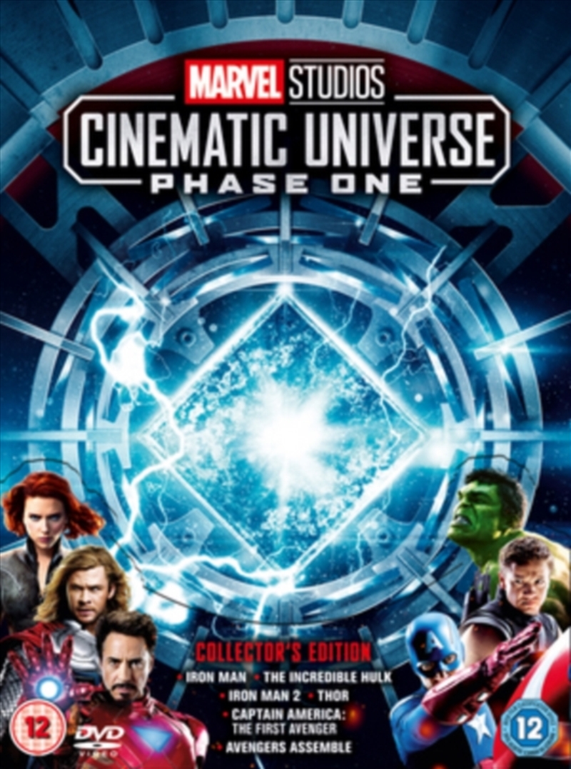 Marvel Cinematic Universe Phase 1 (REGION 2) DVD BOXSET | Sanity