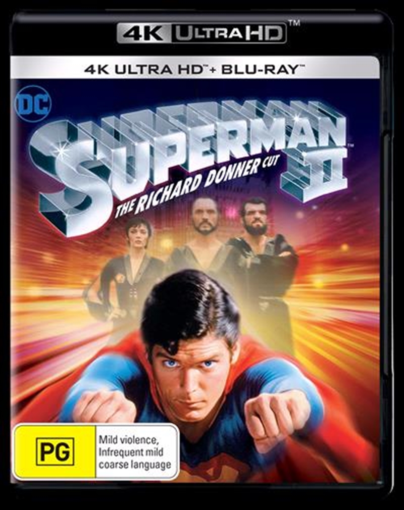 Buy Superman II Blu-ray + UHD - Richard Donner Director's Cut