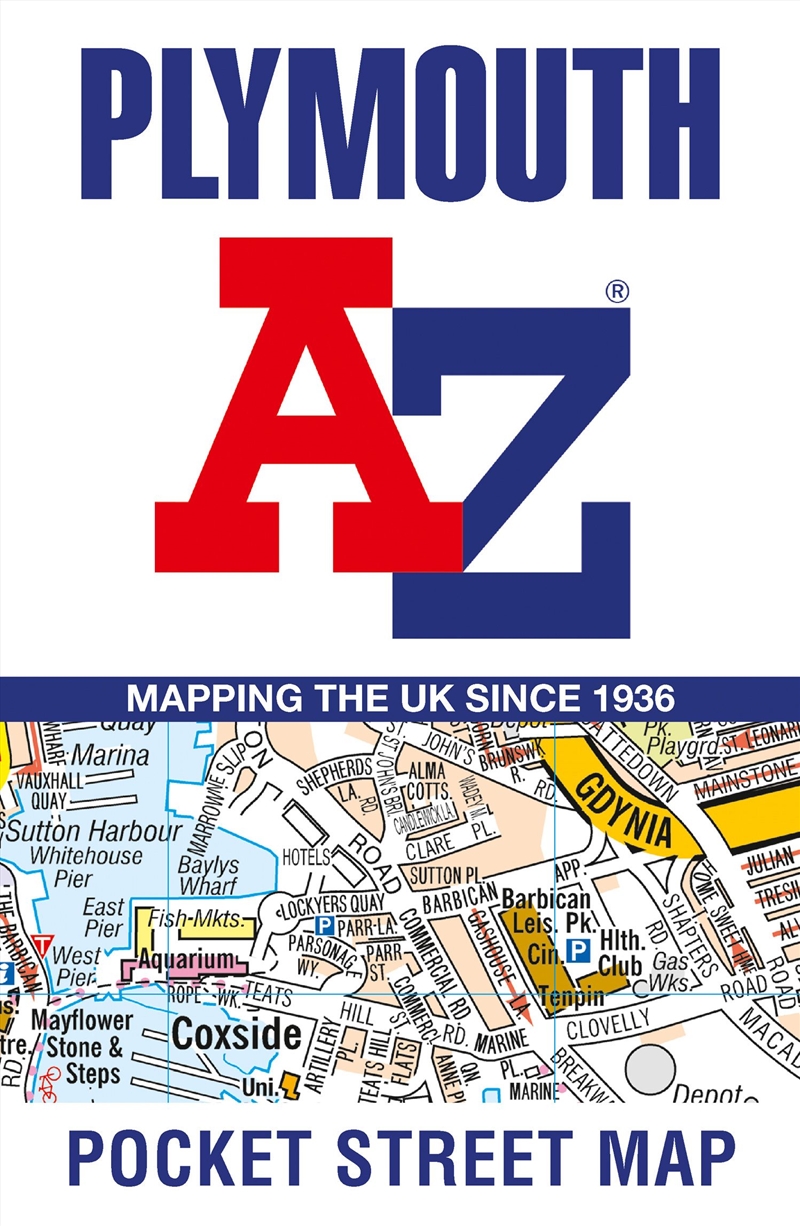 A-Z Maps - Plymouth A-Z Pocket Street Map [Second Edition ...