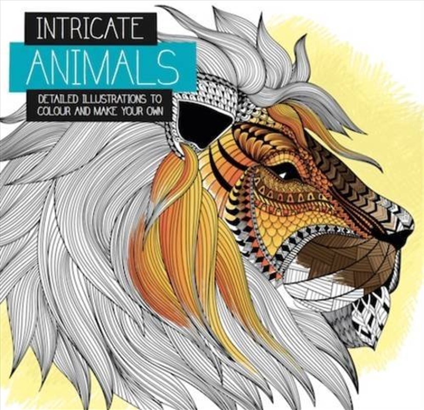 Buy Intricate Colouring Animals Online | Sanity