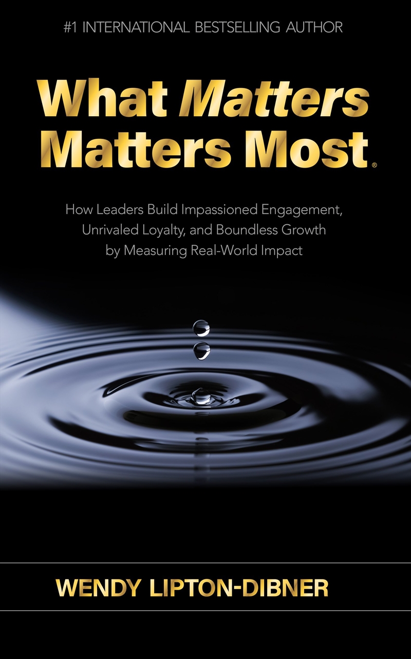 Buy What Matters Matters Most Online | Sanity