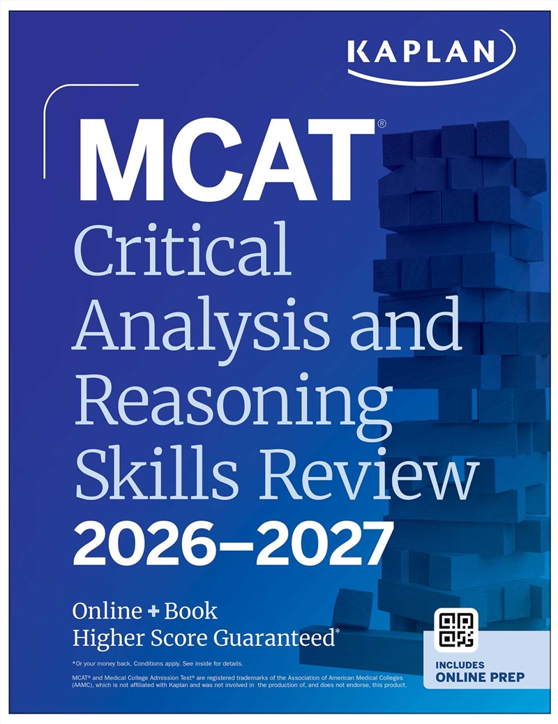 Buy MCAT Critical Analysis and Reasoning Skills Review 2026-2027 Online | Sanity