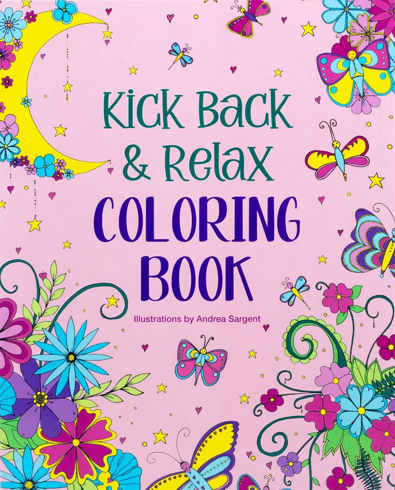 Buy Kick Back & Relax Coloring Book Online | Sanity